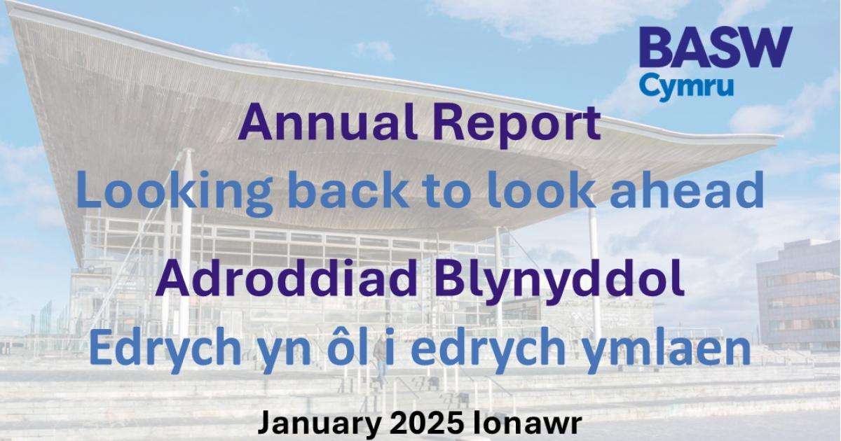 BASW Cymru Annual Report 2025 | BASW